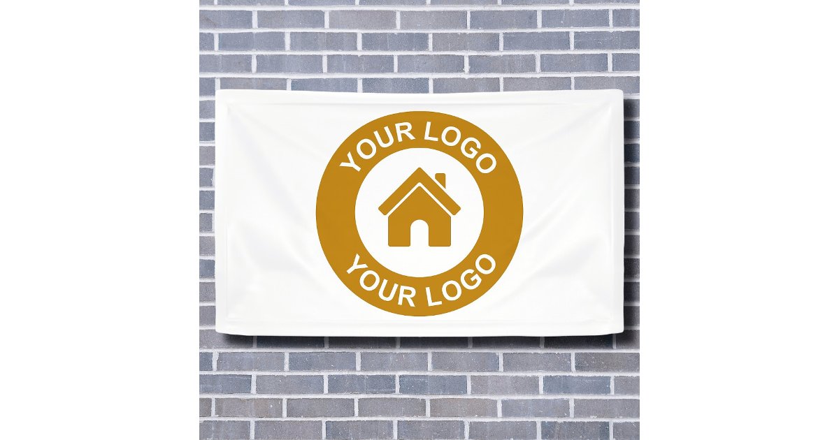 Custom Business Logo Promotional Banner | Zazzle
