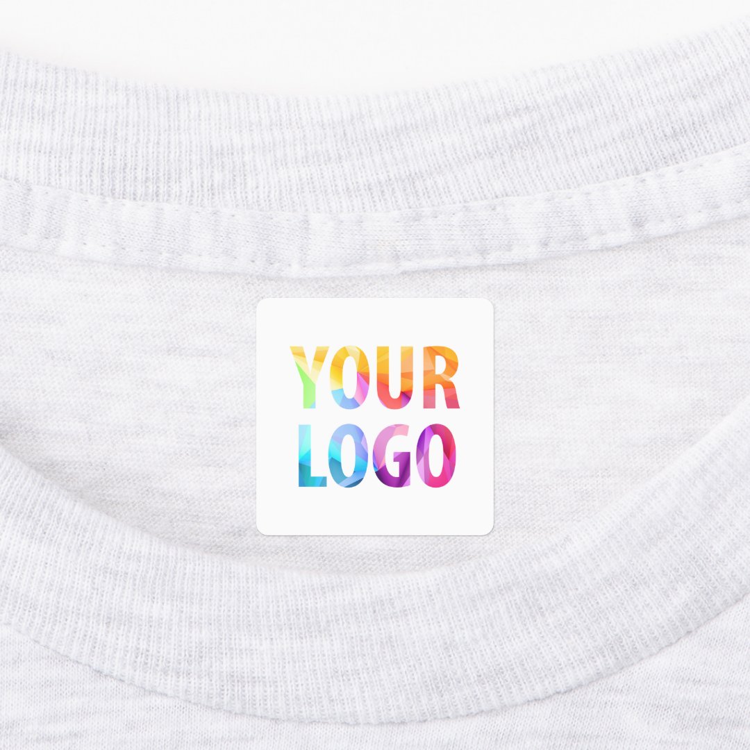 Custom Business Logo Promotional Branding Labels | Zazzle