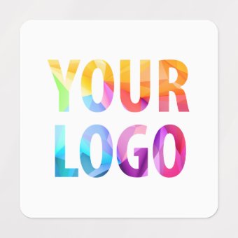 Custom Business Logo Promotional Branding Labels | Zazzle