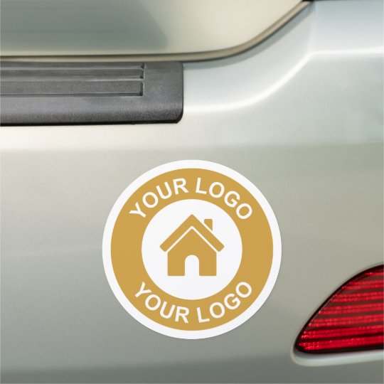 Custom Business Logo Promotional Car Magnet | Zazzle.com