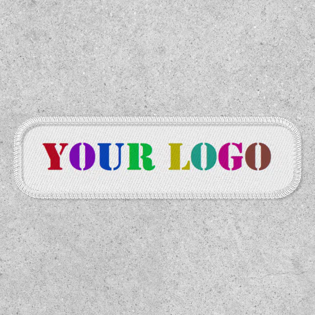 Custom Business Logo Promotional Company Patch | Zazzle