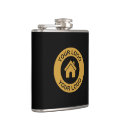 Custom Business Logo Promotional Flask | Zazzle