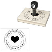 Custom Business Logo Promotional Rubber Stamp | Zazzle