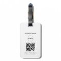 Custom Business Logo QR Code & Text Promotional Luggage Tag | Zazzle