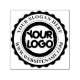 Custom Business Logo Self-inking Stamp | Zazzle