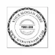 Custom Business Logo Self-inking Stamp | Zazzle