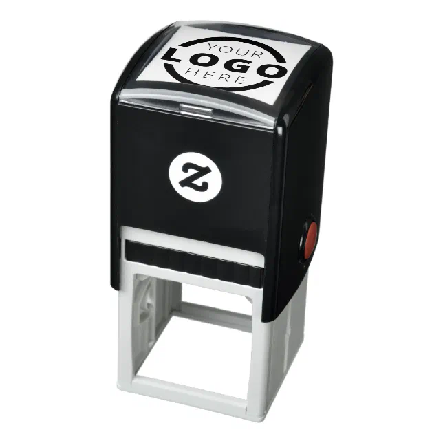 Custom Business Logo Self-inking Stamp | Zazzle