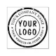 Custom Business Logo Self-inking Stamp | Zazzle
