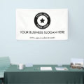 Custom Business Logo Slogan Website Promotional Banner | Zazzle