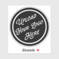 custom business logo sticker | Zazzle