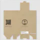 Custom Business Logo Text Promo QR Code Kraft Roasted Coffee | Zazzle