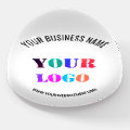 Custom Business Logo Text Promotional Paperweight | Zazzle
