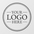 Custom Business Logo Window Cling | Zazzle