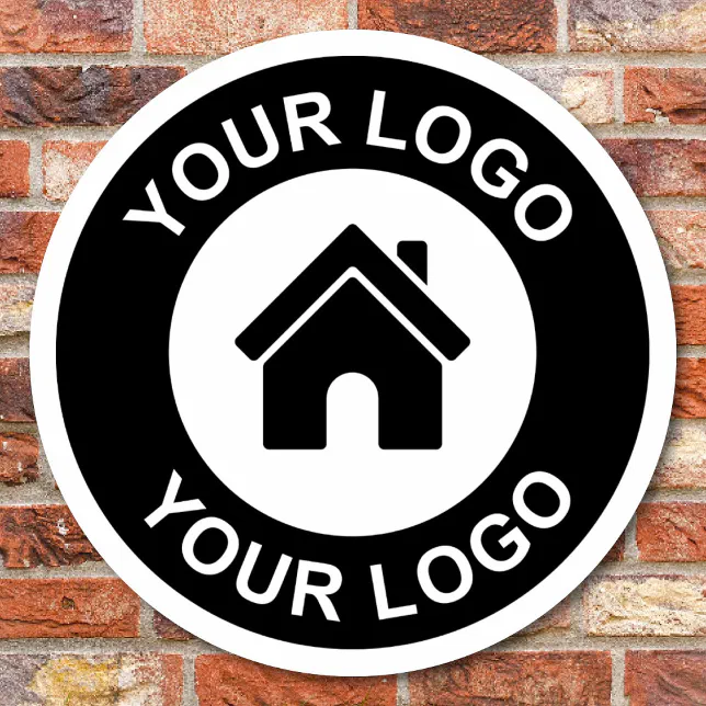 Custom Business Logo Window Wall Decal | Zazzle