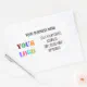 Custom Business Name Address Labels with Logo | Zazzle