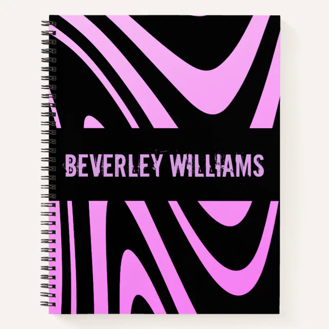 Custom Business Name Front Back Spiral Notebook | Zazzle