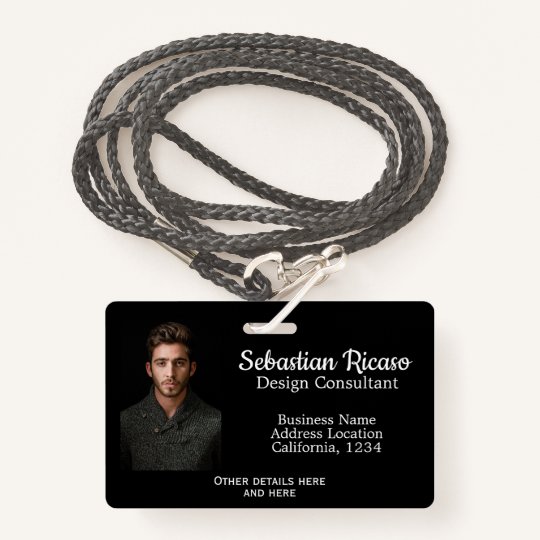 Custom Business Personalized Badge | Zazzle.com