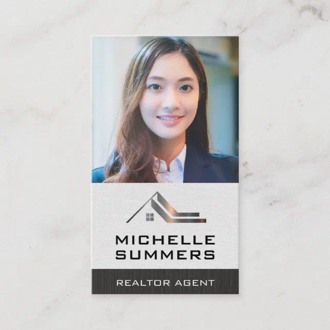 Custom Business Photo | Business Woman Business Card | Zazzle