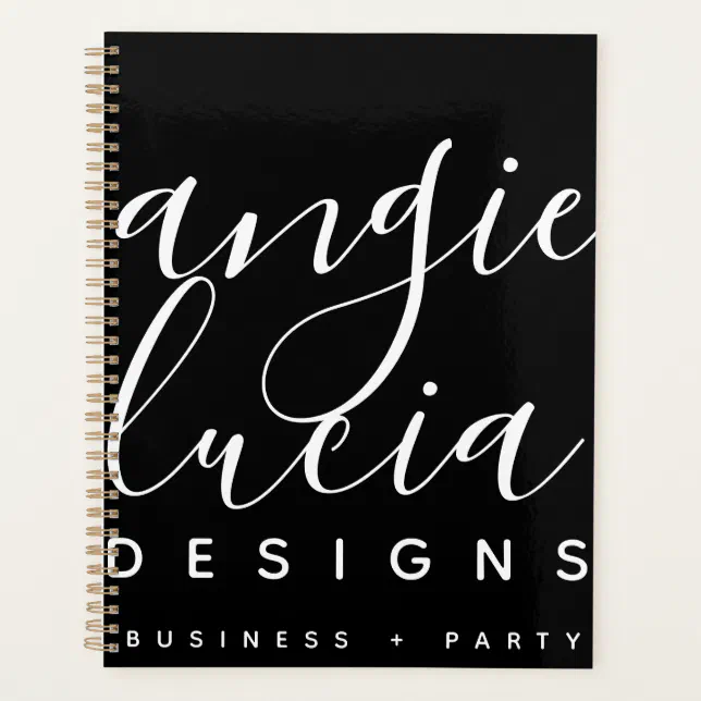 CUSTOM BUSINESS PLANNER | Zazzle