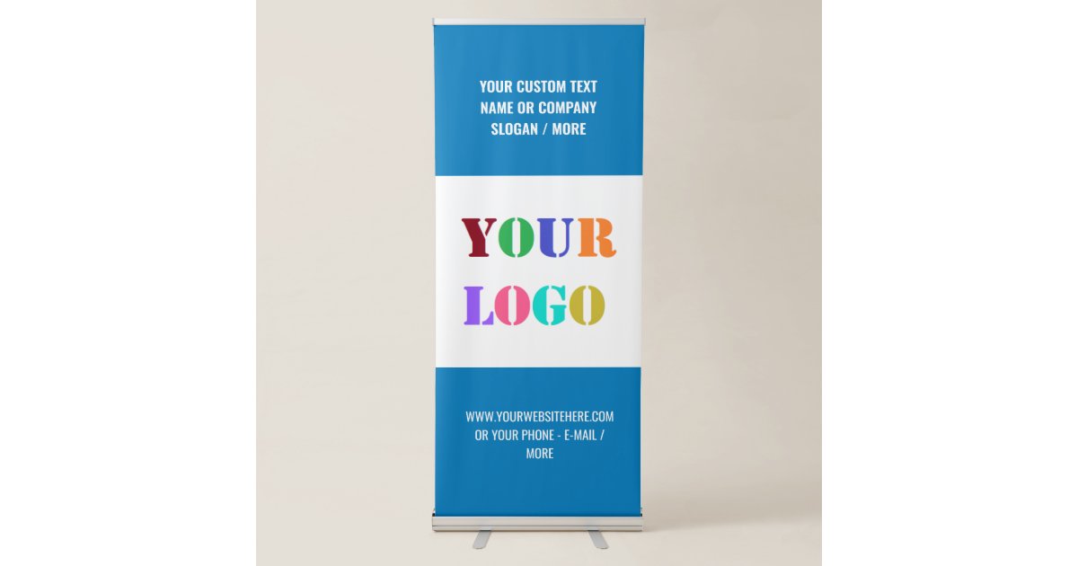 Custom Business Promotional Retractable Banner | Zazzle