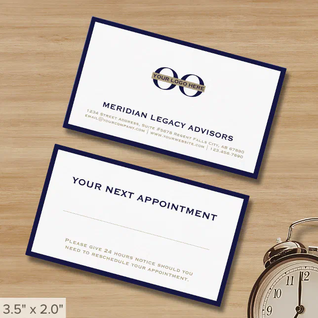 Custom Business Reminder Cards | Zazzle