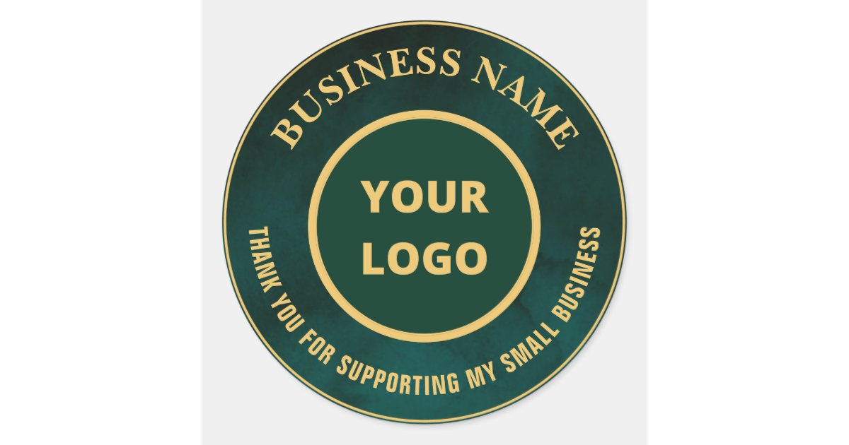 custom business sticker labels | Zazzle
