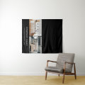 Custom Business Table Runner Banner Real Estate Tapestry | Zazzle