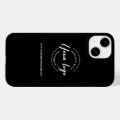 Custom Business White Logo Website Case-Mate iPhone Case | Zazzle