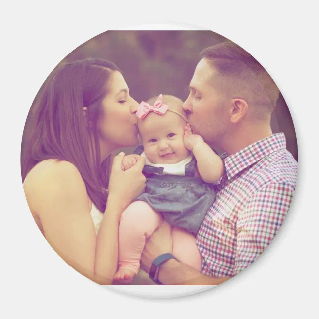 Custom Button Magnet | Zazzle