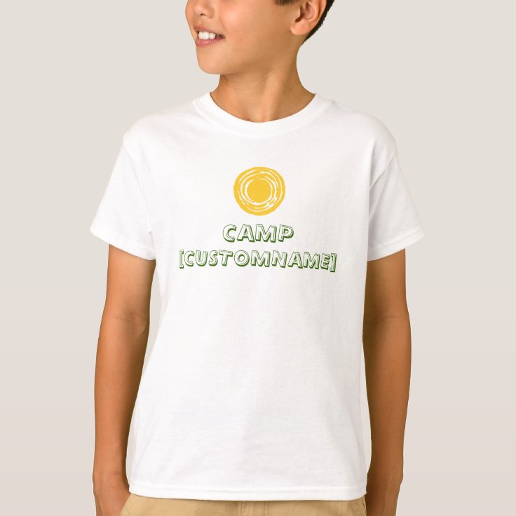 Custom Camp Shirt | Zazzle