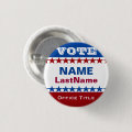 Custom Campaign Button | Zazzle