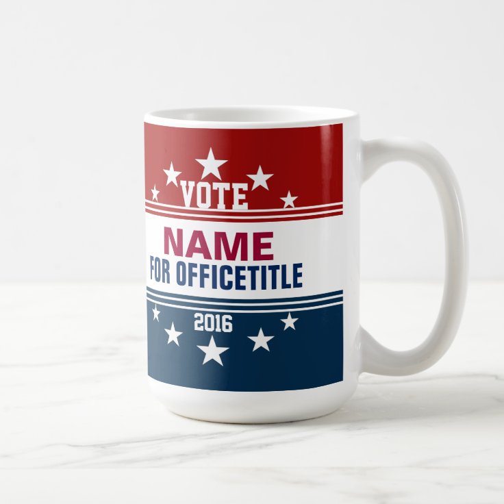 Custom Campaign Mug Template | Zazzle