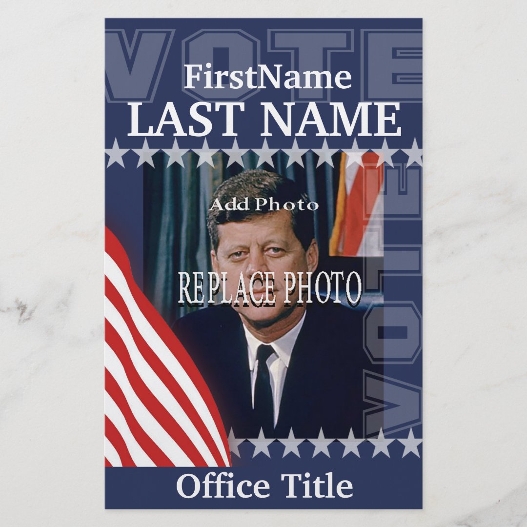 Custom Campaign Template Flyer | Zazzle