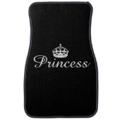 Custom Car Floor Mats - Princess Black | Zazzle