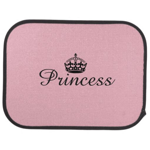 Custom Car Floor Mats - Princess Pink | Zazzle