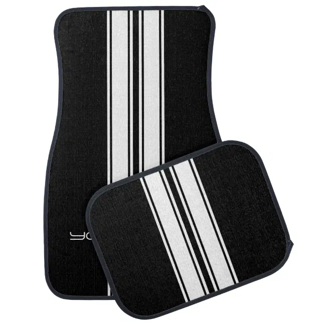 Custom Car Floor Mats - Stripe Type II | Zazzle