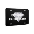Custom Car License Plate - Diamond In The Back | Zazzle