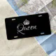 Custom Car License Plate - Queen Crown | Zazzle
