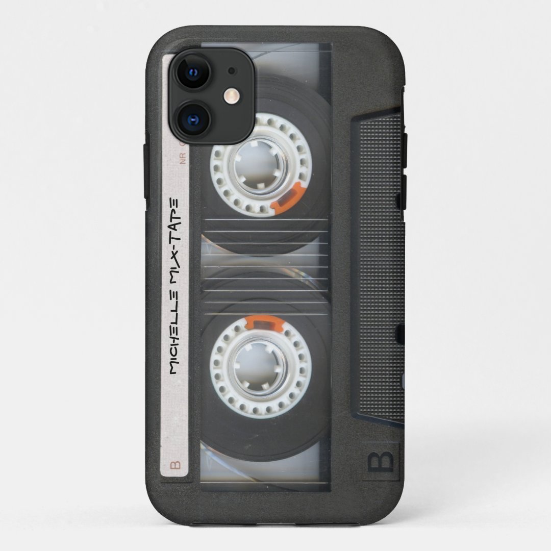 Custom Cassette Mixtape Case-Mate iPhone Case | Zazzle