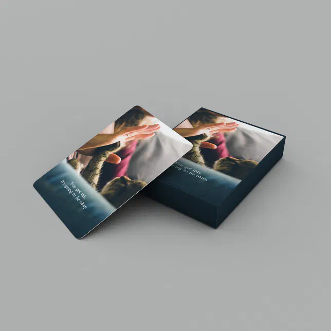 Custom Cat High Five Meme Poker Cards | Zazzle