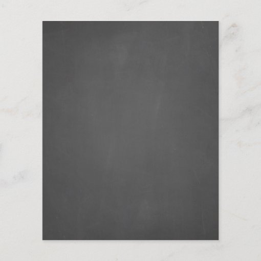Custom Chalkboard Background Template Flyer | Zazzle
