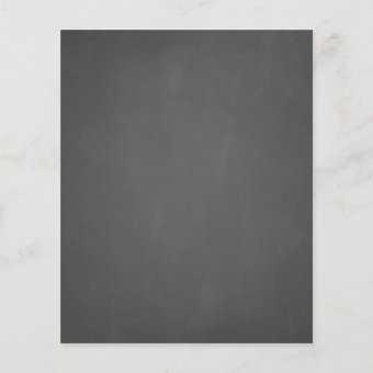 Custom Chalkboard Background Template Flyer | Zazzle