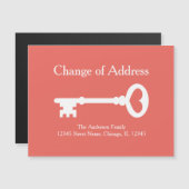 Custom change of address magnetic moving cards | Zazzle