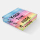 Custom Change The Image and Text Rainbow Picture Paperweight | Zazzle