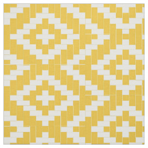 Choctaw Rivercane Basket Design Fabric | Zazzle