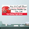 Custom Christmas Craft Show Banner | Zazzle