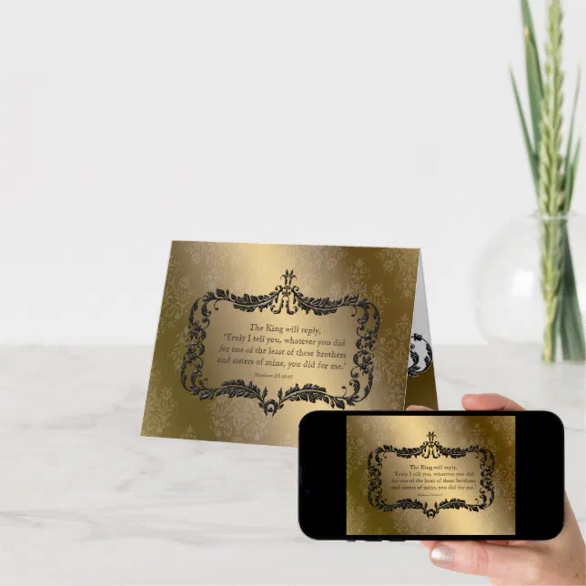 Custom Christmas Donation Cards | Zazzle