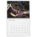 Custom Christmas Watercolor Monthly Photos Calendar | Zazzle