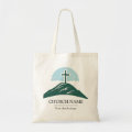 Custom Church Logo Branded Tote Bag | Zazzle