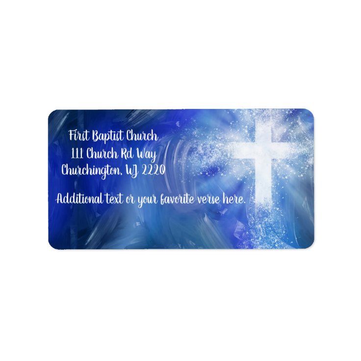 Custom Church Return Label | Zazzle